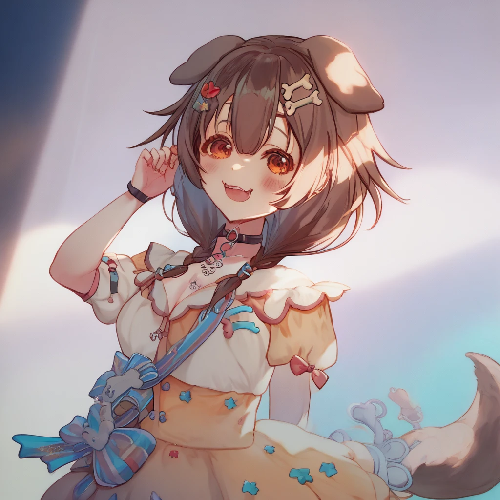 Vtuber、Hololive、 Inugami Korone、Inugami King、pale color、is cool - SeaArt AI