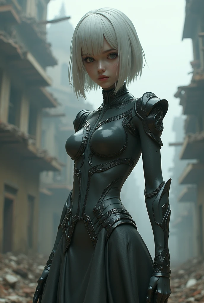Nier automata character realism - SeaArt AI