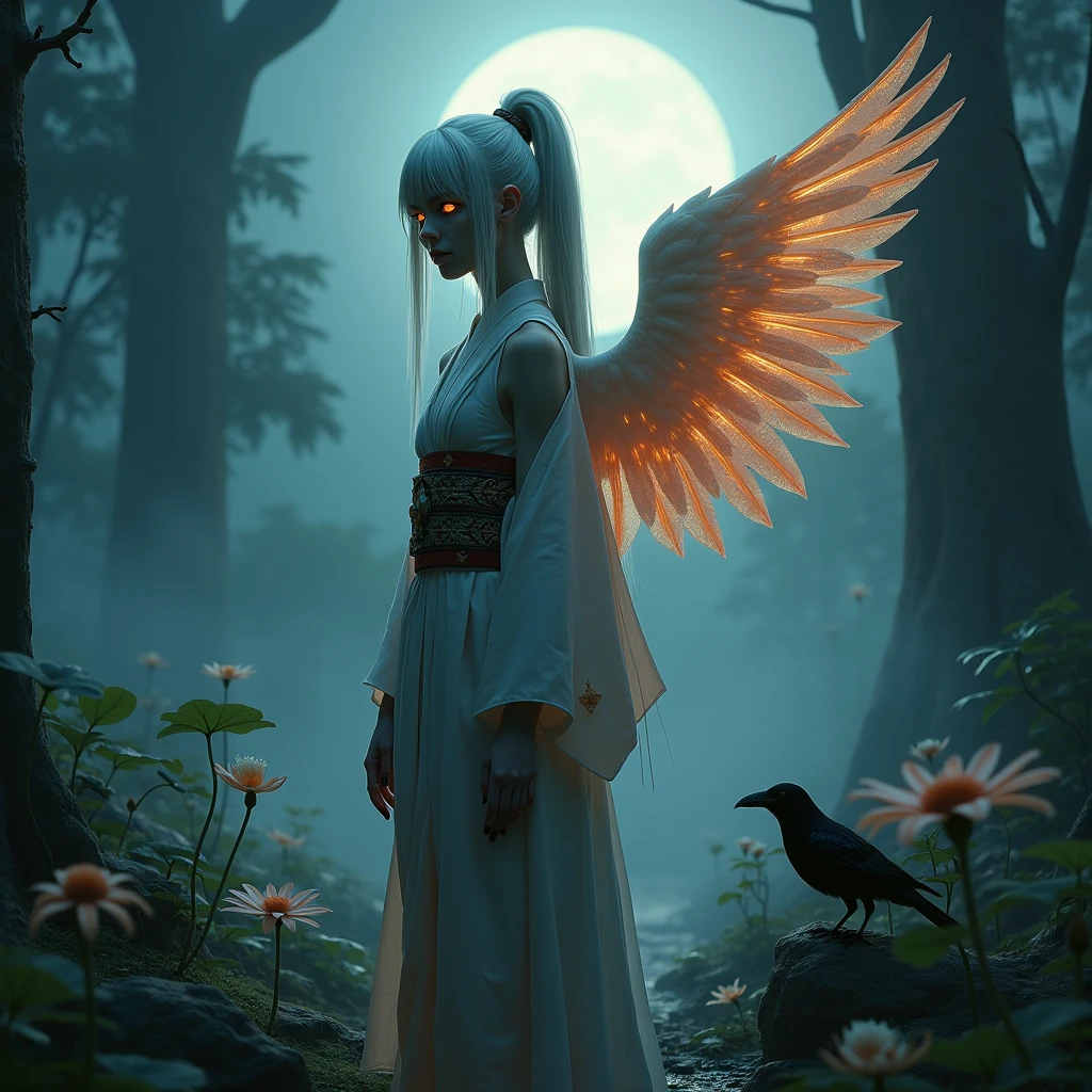 dreaming ghosts ， A beggar-poor bone woman ， wearing a beautiful ...