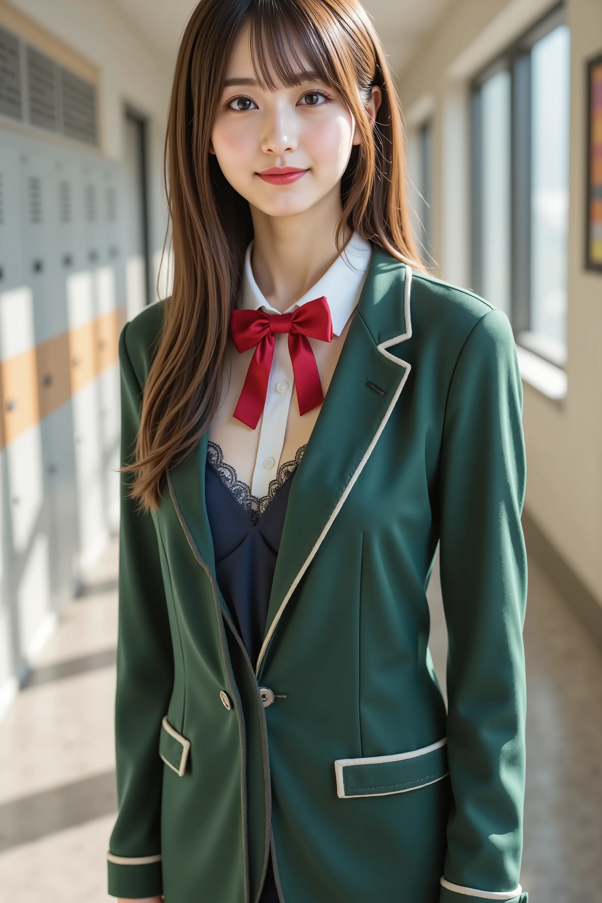 Firm breast, Big breasts, cleavage, by adjusting the framing so the ...