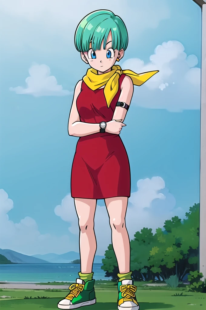 (masterpiece), (best quality), (high-res), bulma, 1girl, solo - SeaArt AI
