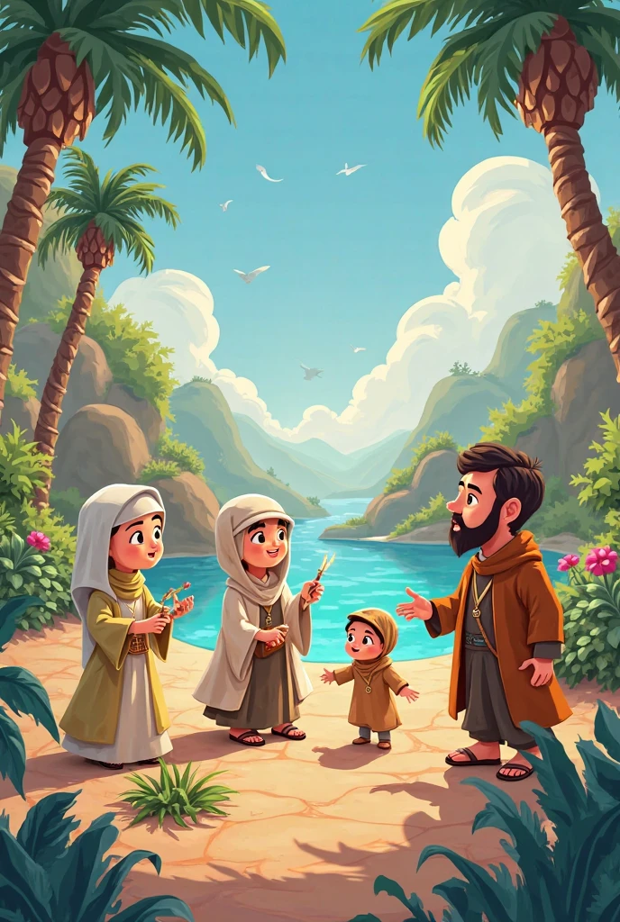 Islamic cartoons - SeaArt AI