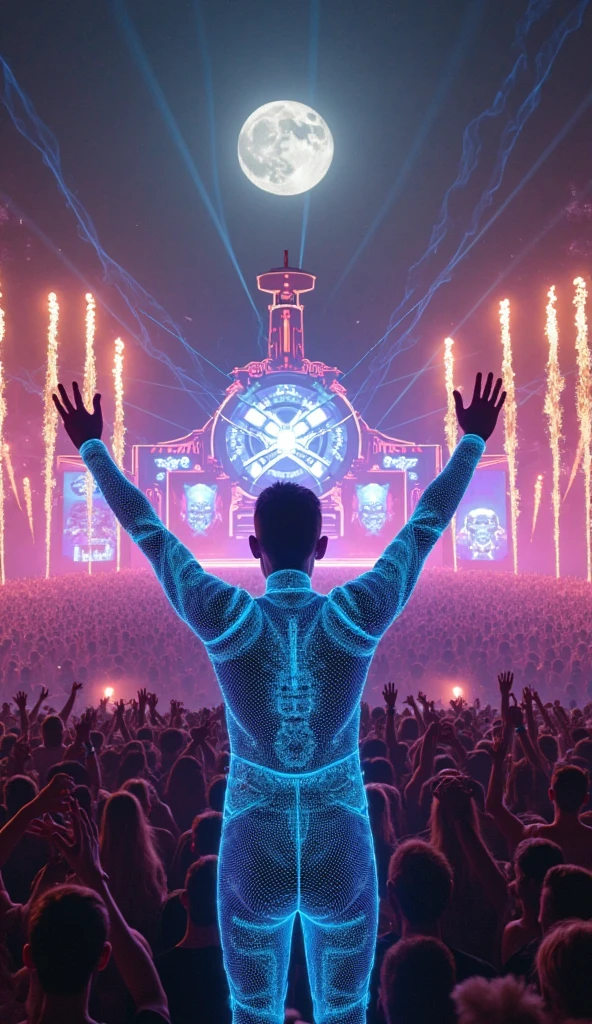 トゥモローランド: 満月の下の壮大なコンサート