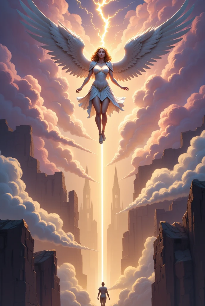 An epic, timeless vision inspired by Psalm 91:11-12: a colossal army of ...