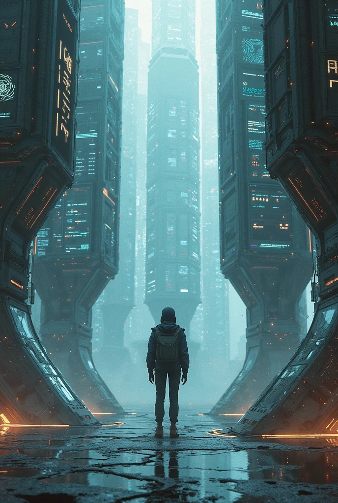 A bit more advanced technology with a hint of scary vibes - SeaArt AI