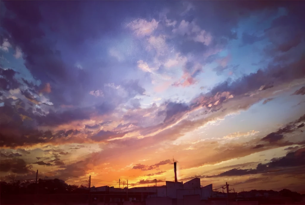 Sunset、anime - SeaArt AI