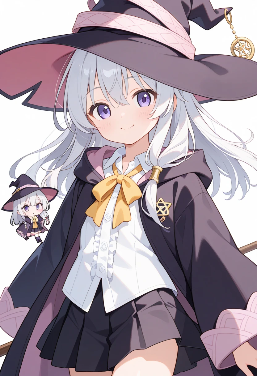 ((cute, chibi style)) A super cute chibi-style 2D anime illustration of ...