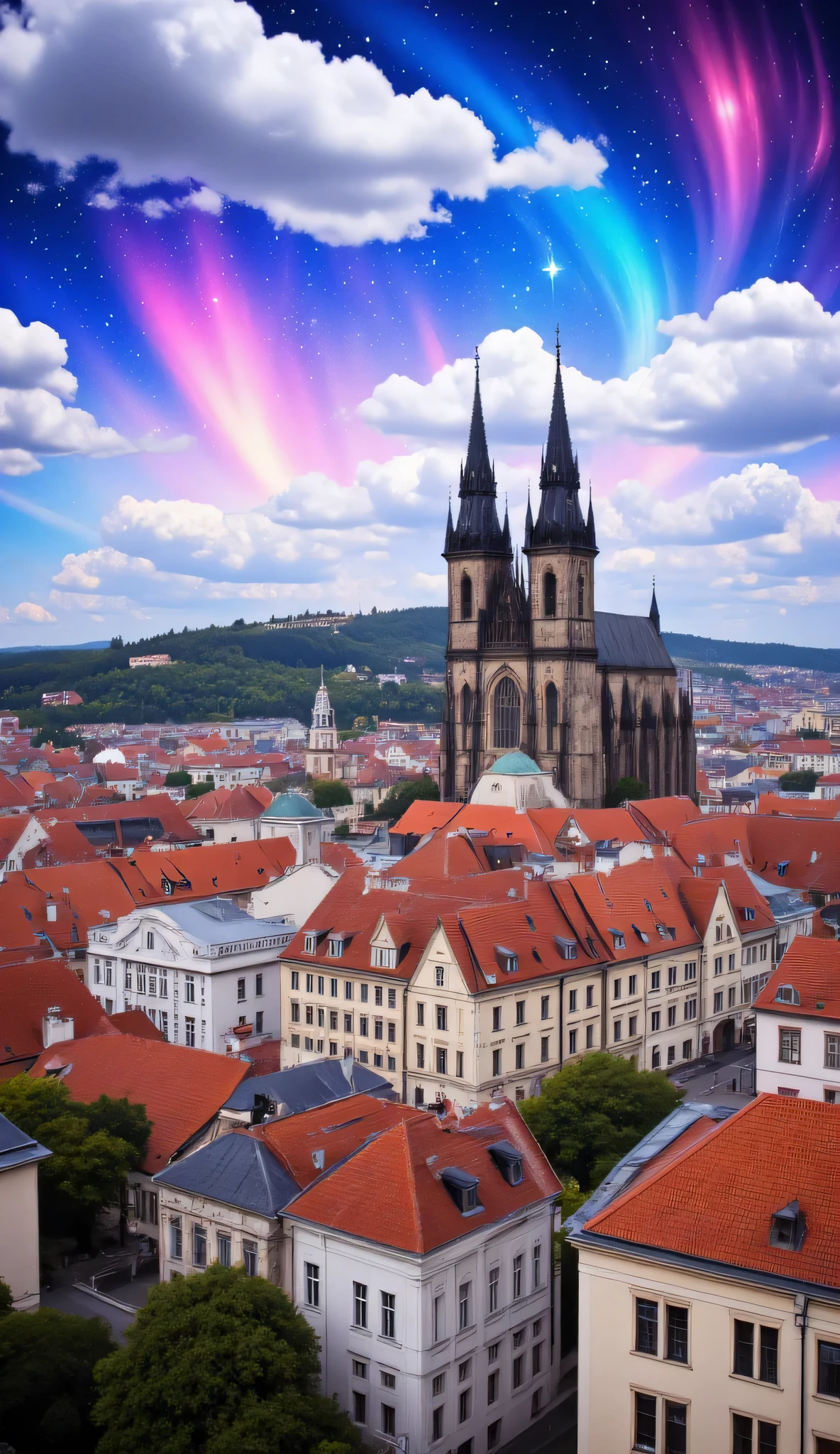 High resolution images、Prague city architecture、Beautifully colored ...