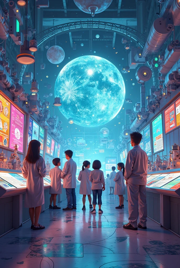 A background picture for a science week celebration - SeaArt AI