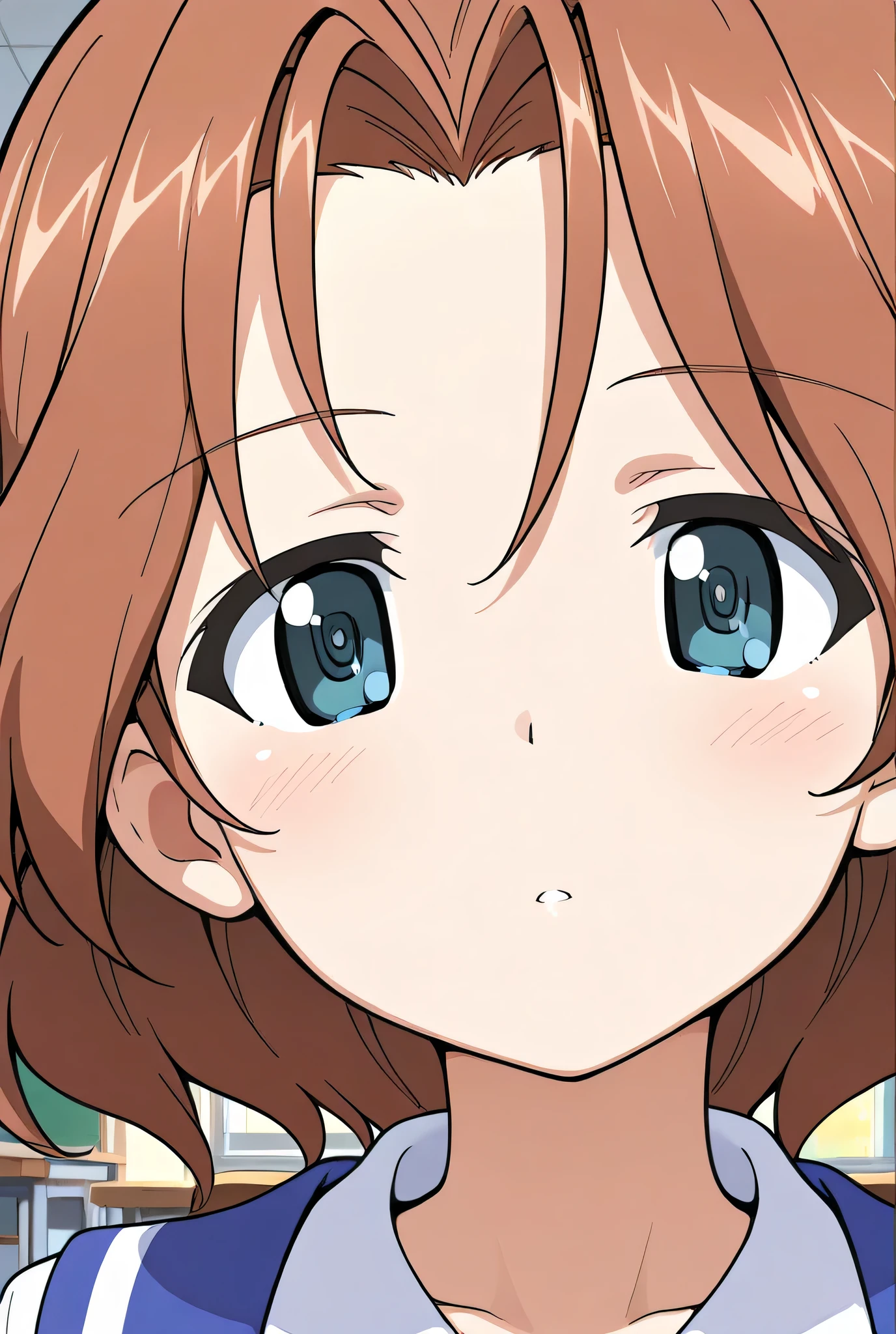 Azumi \(girls und panzer\),bc freedom school uniform,classroom - SeaArt AI