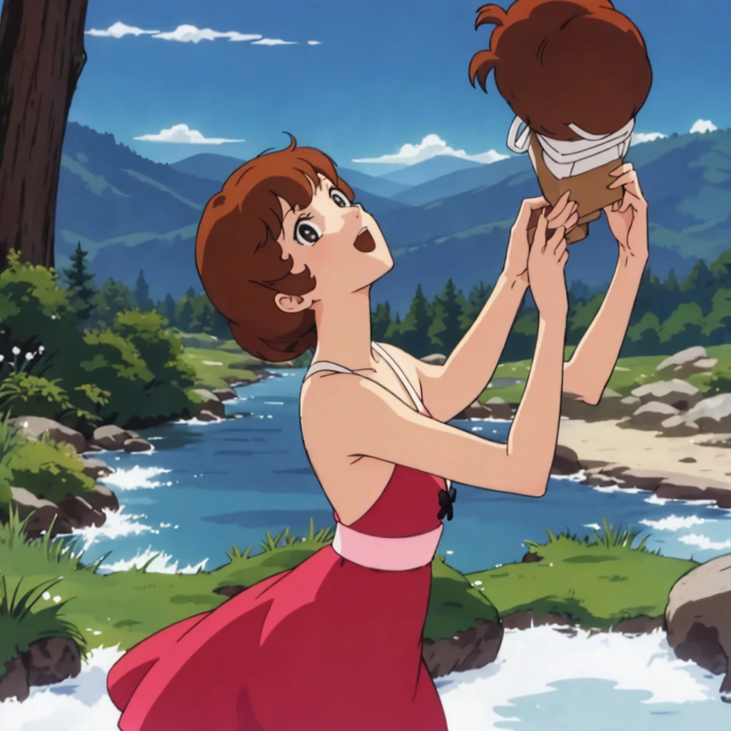 Masterpiece, Highest Quality, solo, 1 girl,outdoor,anime style - SeaArt AI