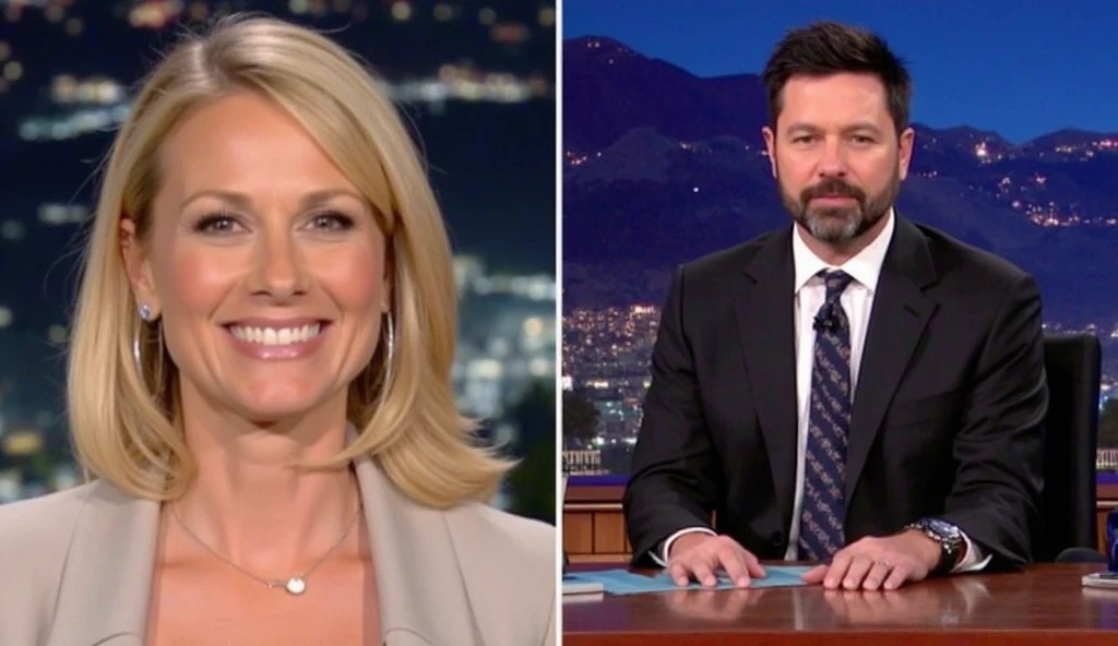 A split-screen thumbnail image. On the left side, a confident - SeaArt AI