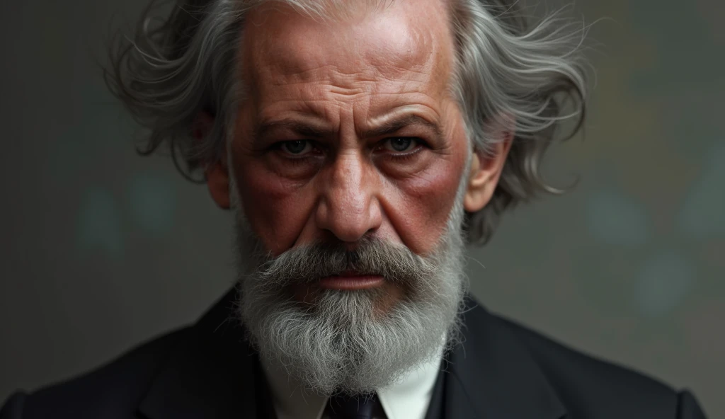 Sigmund freud with a serious face - SeaArt AI
