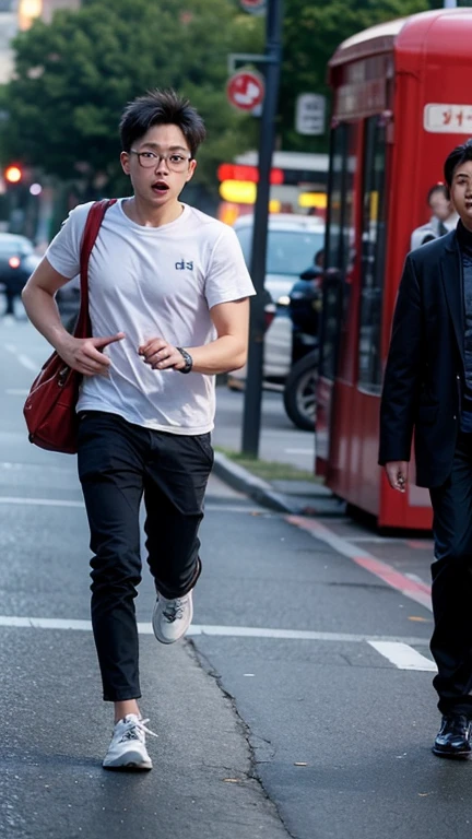 The person chasing Yukio - SeaArt AI