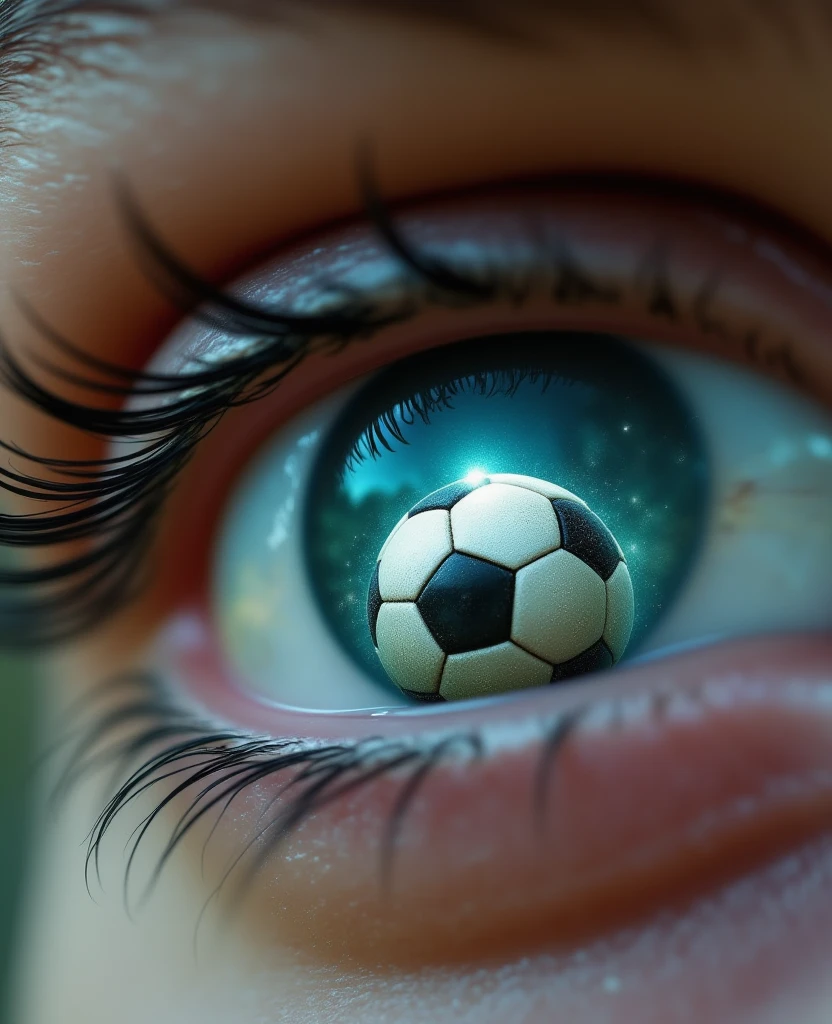 Make the image of a human eye up close, showing inside the pupil inside ...