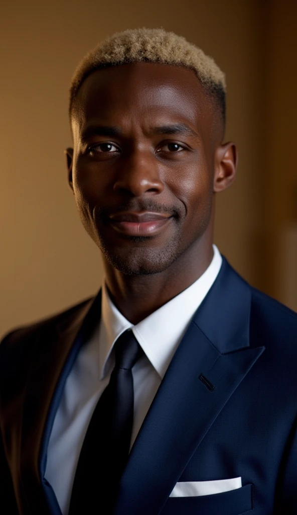 Photographic picture, super realism, front face, Black man - SeaArt AI