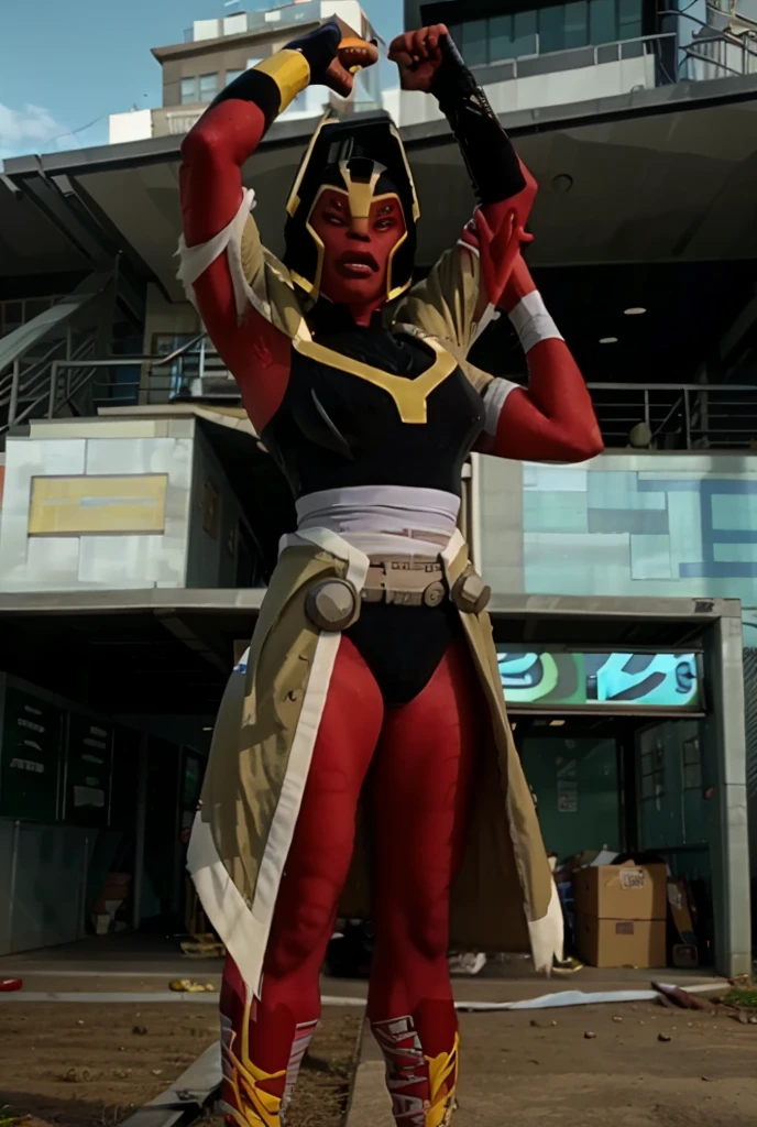 Looma Red Wind -- Ben 10 Omniverse - SeaArt AI