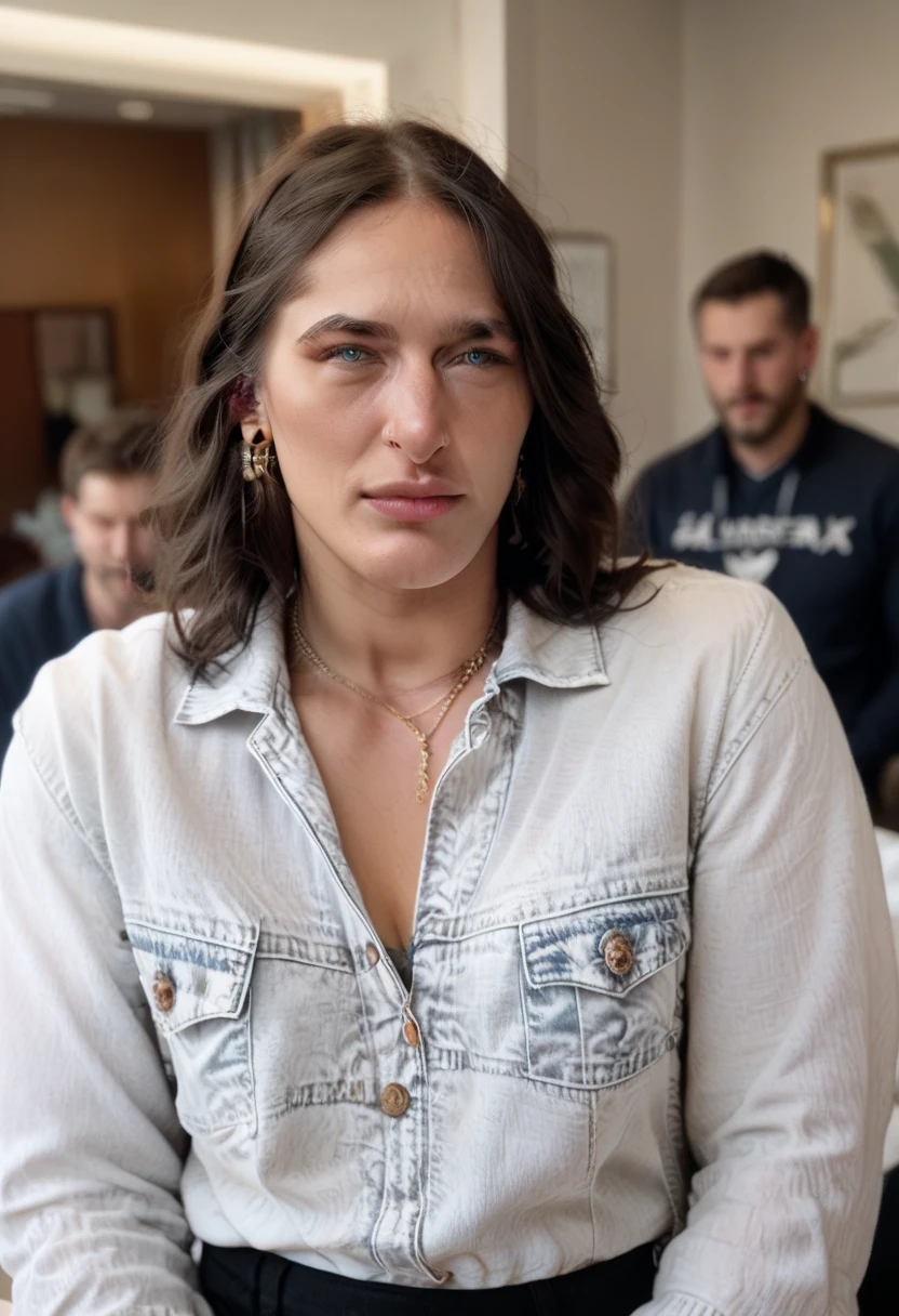 Rhea Ripley using a "reverse headscissor" on her weak, male opponent ...