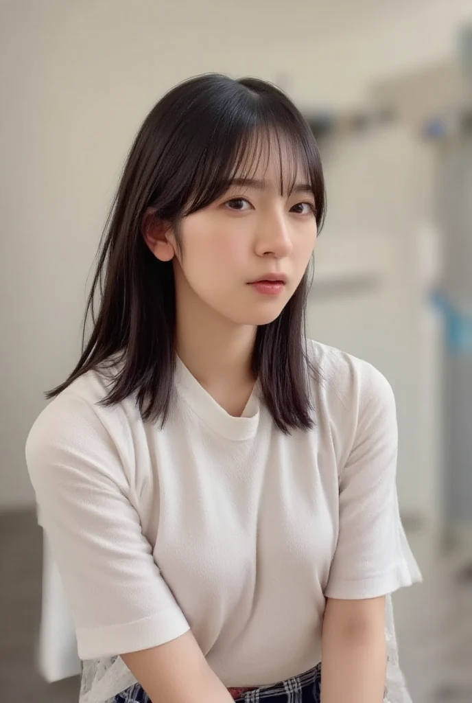 ((Highest Quality、4K、high resolution)、 Japanese woman in colorful lace ...