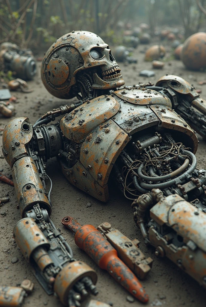 👹 ロボットの残骸 👹