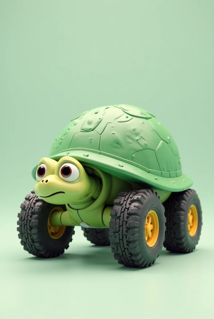 Make a turtle with tire legs - SeaArt AI