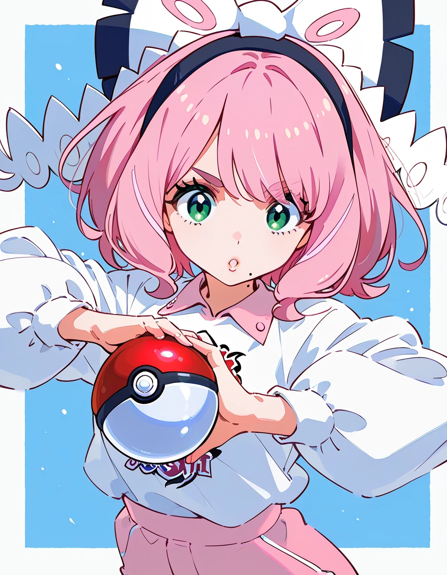 (dynamic angle,dynamic throw pokeball),stylized, action shot - SeaArt AI