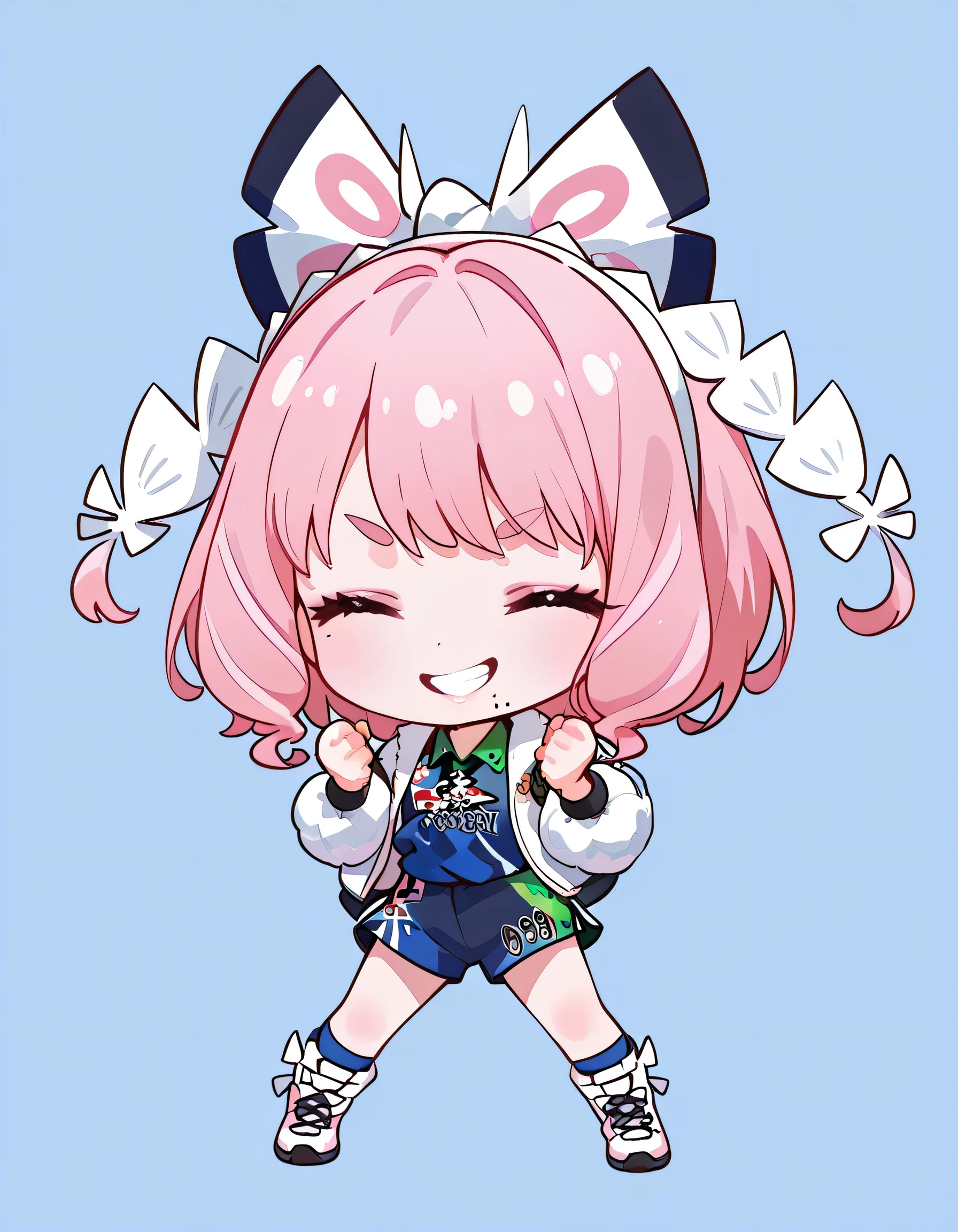 (chibi,fullbody),klala,stylized, action shot,upperbody,beautiful eyes ...