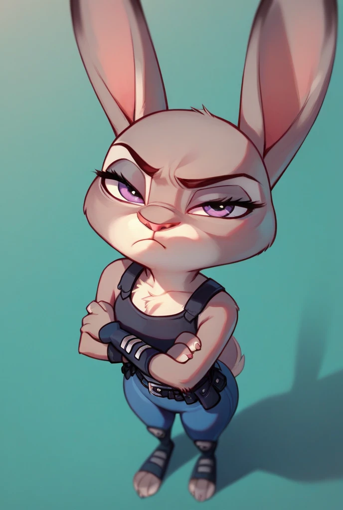 Judy Hopps from Zootopia in Ratatatat74 anime style-inspired - SeaArt AI