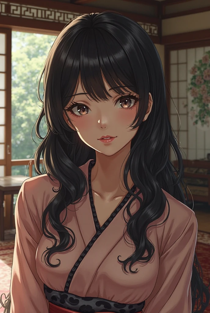 Draw me Misako Amamiya character in taboo charming step mother in real life - SeaArt AI