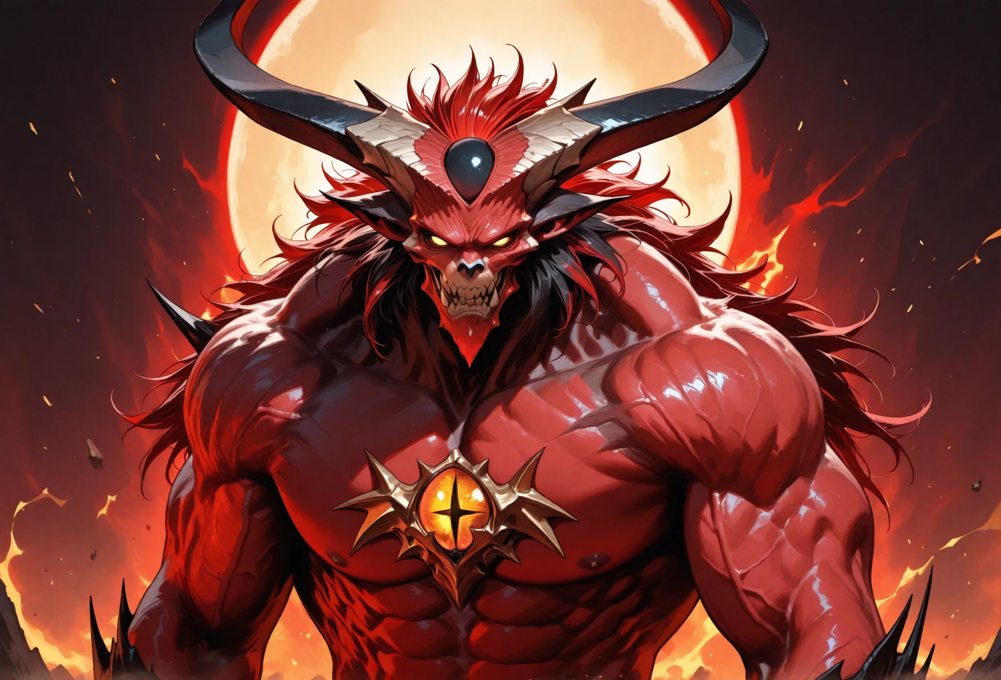 Demon King\(Path of the Beast\), , ,masterpiece,Highest Quality - SeaArt AI