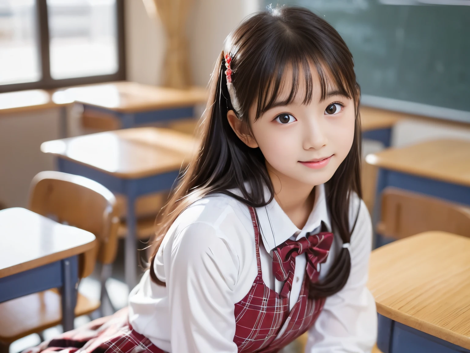 (((masterpiece))), ((( full body display , cute笑顔、elementary school ...