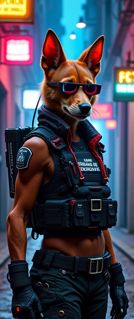Canine Police Brazilpunk (Anthropomorphic)