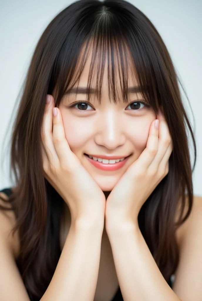 Extreme close-up portrait, beautiful girl with her love-struck - SeaArt AI