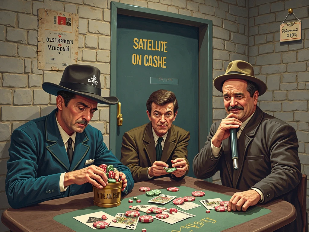 **🎩 *GENTLEMEN OF FORTUNE: SATELLITE ON CASH* 🏦** **Style - SeaArt AI