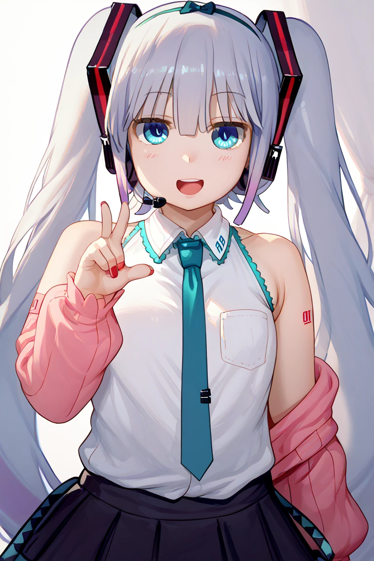 Create an image of Kanna Kamui from Kobayashi's Dragon Maid cosplaying ...