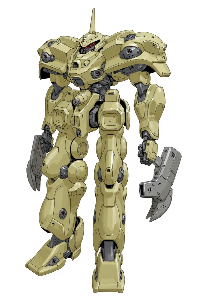 Mecha robot, dieselpunk, 2d, retrofuturism, model sheet, ((german ...