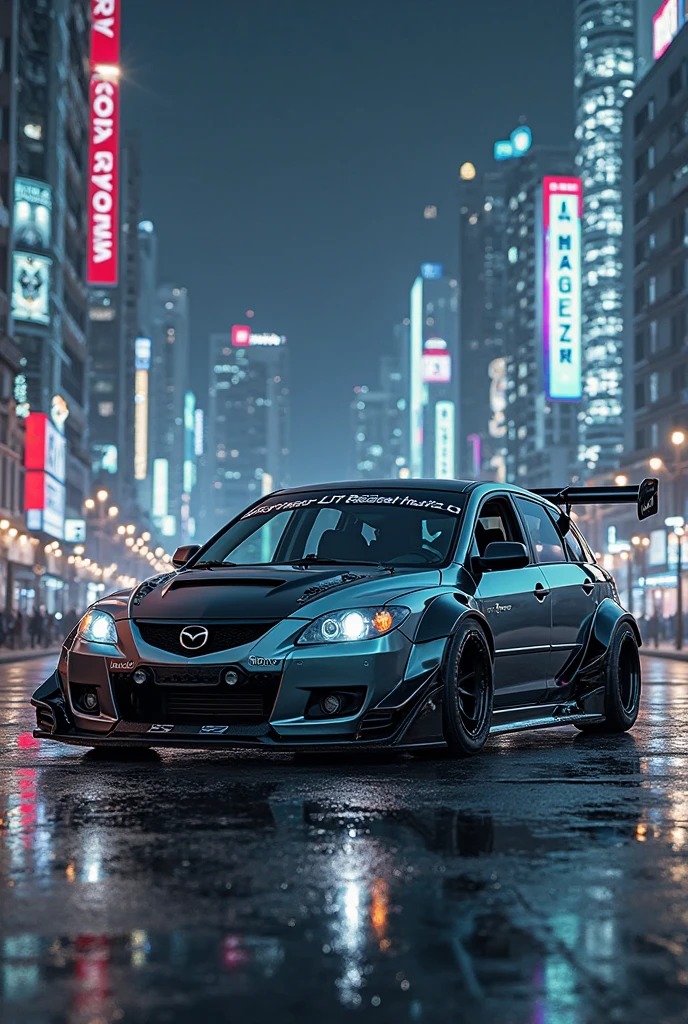 Mazda 3 bk 2005 tuning - SeaArt AI