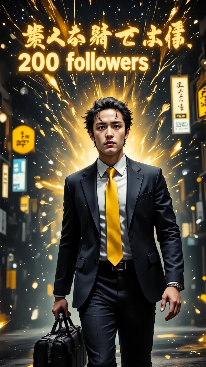 （new release Energy Drink commercial:1.5),(「Thank you for 200 followers ...