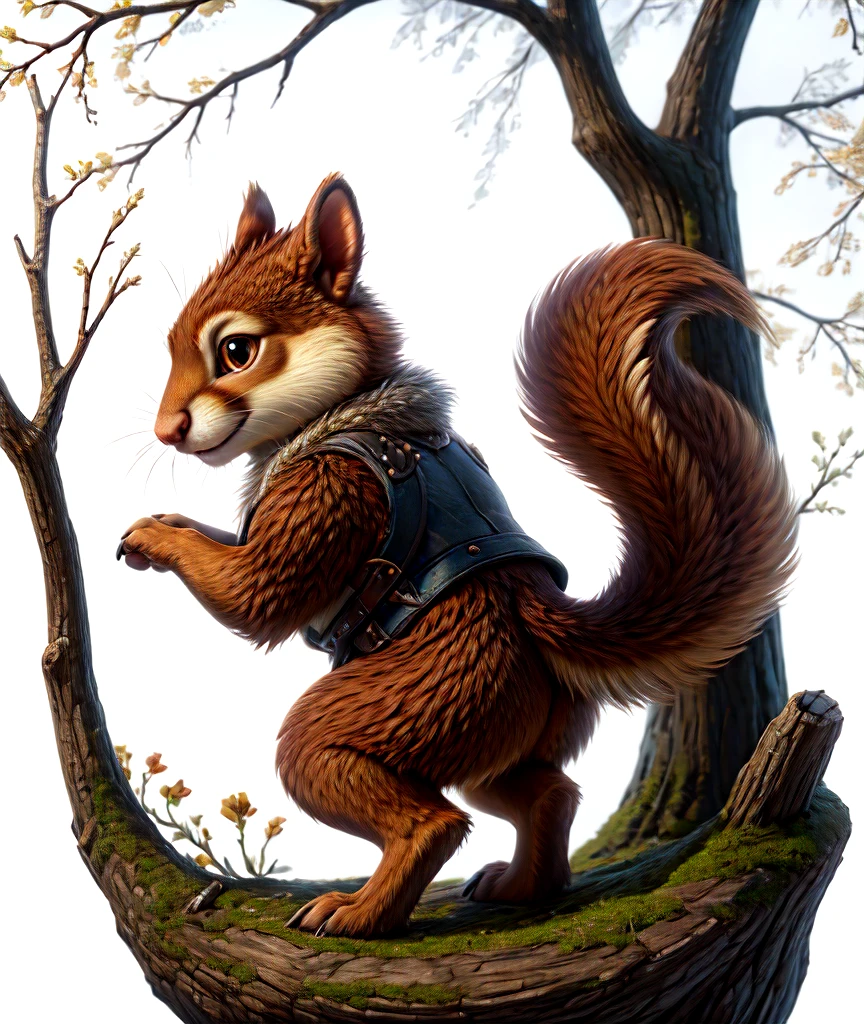 Norse mythology Squirrel Ratatoskr - SeaArt AI