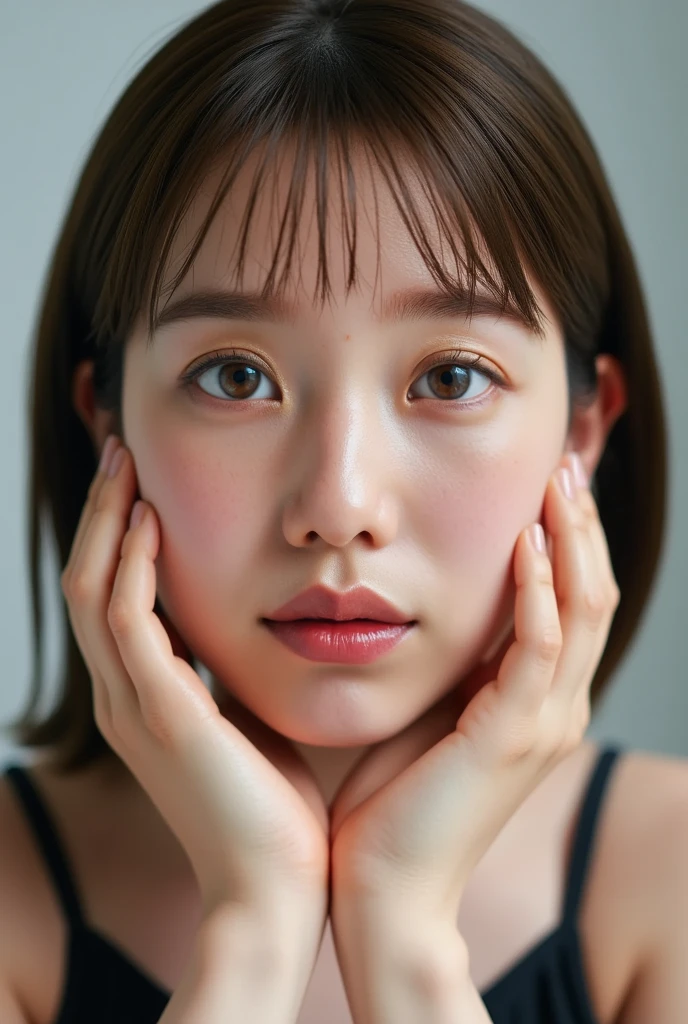 Extreme close-up portrait, beautiful girl with her love-struck - SeaArt AI