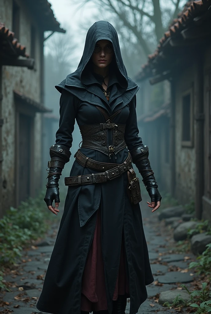 Assassins creed hexe realistic image gameplay shot from 3rd person view ...