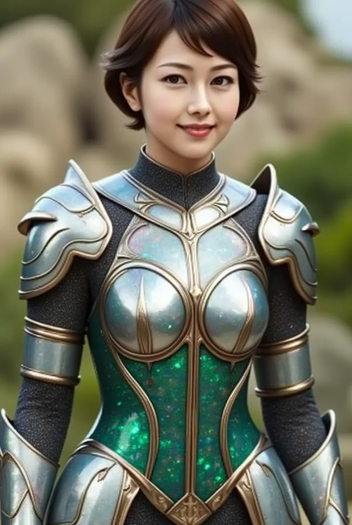 Yasuko Sawaguchi, Aquaman, armor, - SeaArt AI