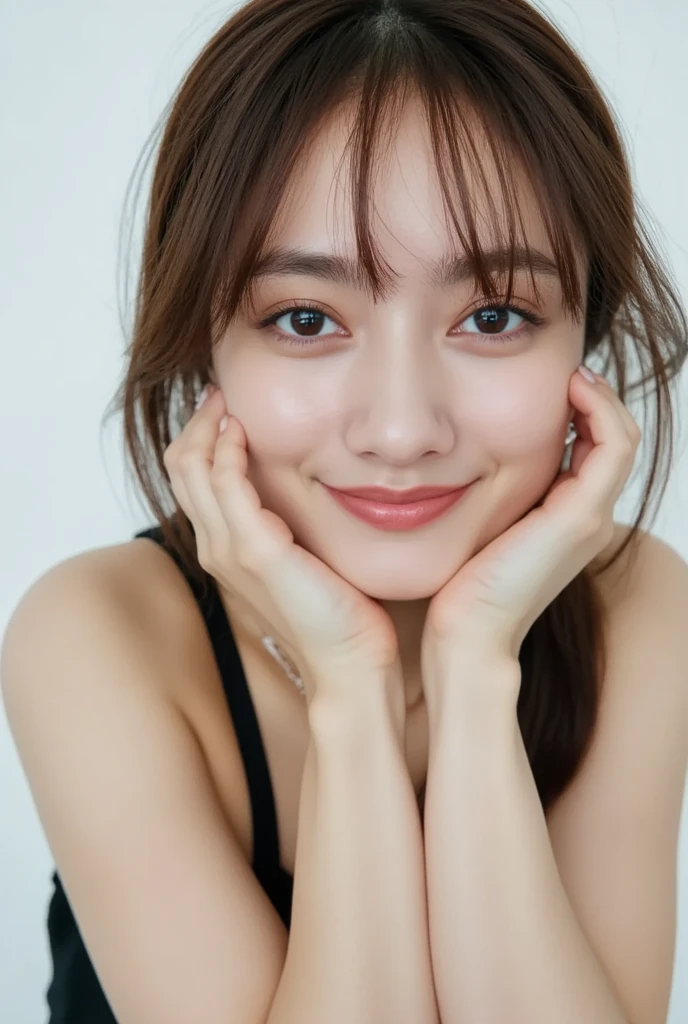 Extreme close-up portrait, beautiful girl with her love-struck - SeaArt AI