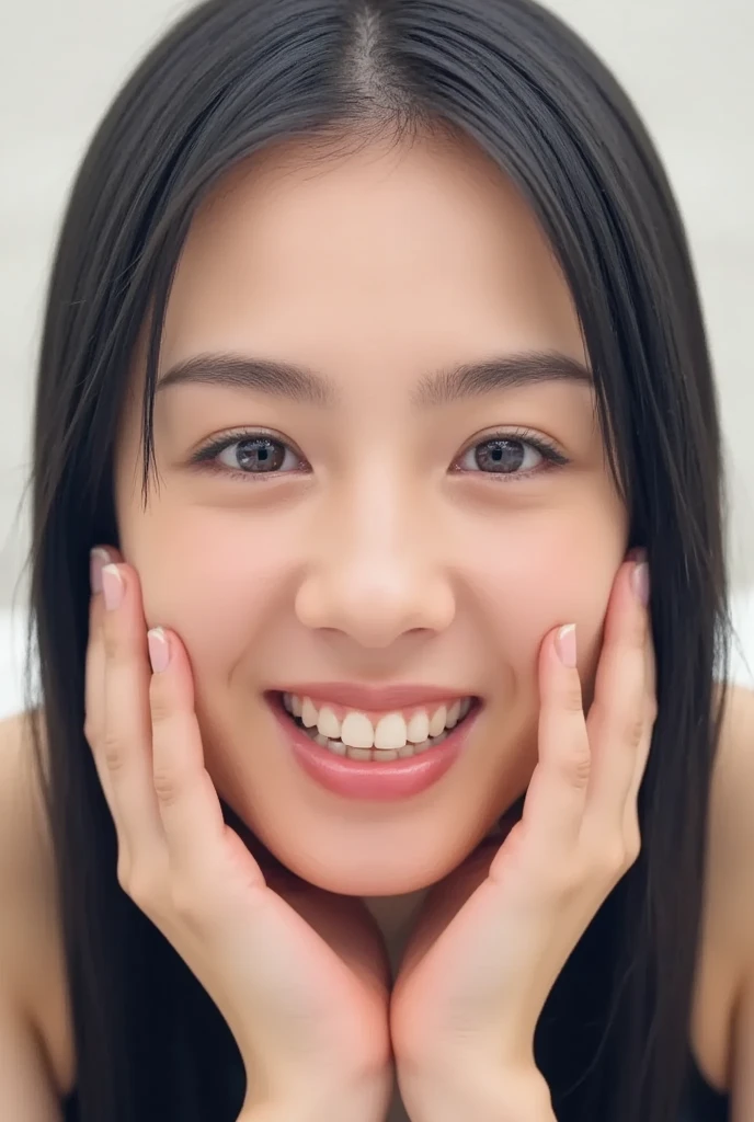 Extreme close-up portrait, beautiful girl with her love-struck - SeaArt AI