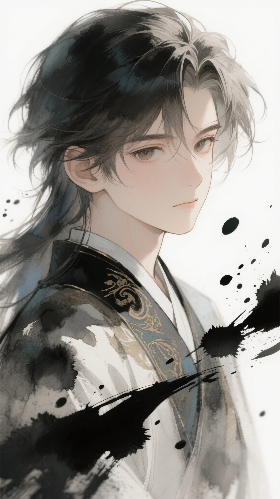 Ancient style boy， rich color hierarchy，Strong sense of depth - SeaArt AI