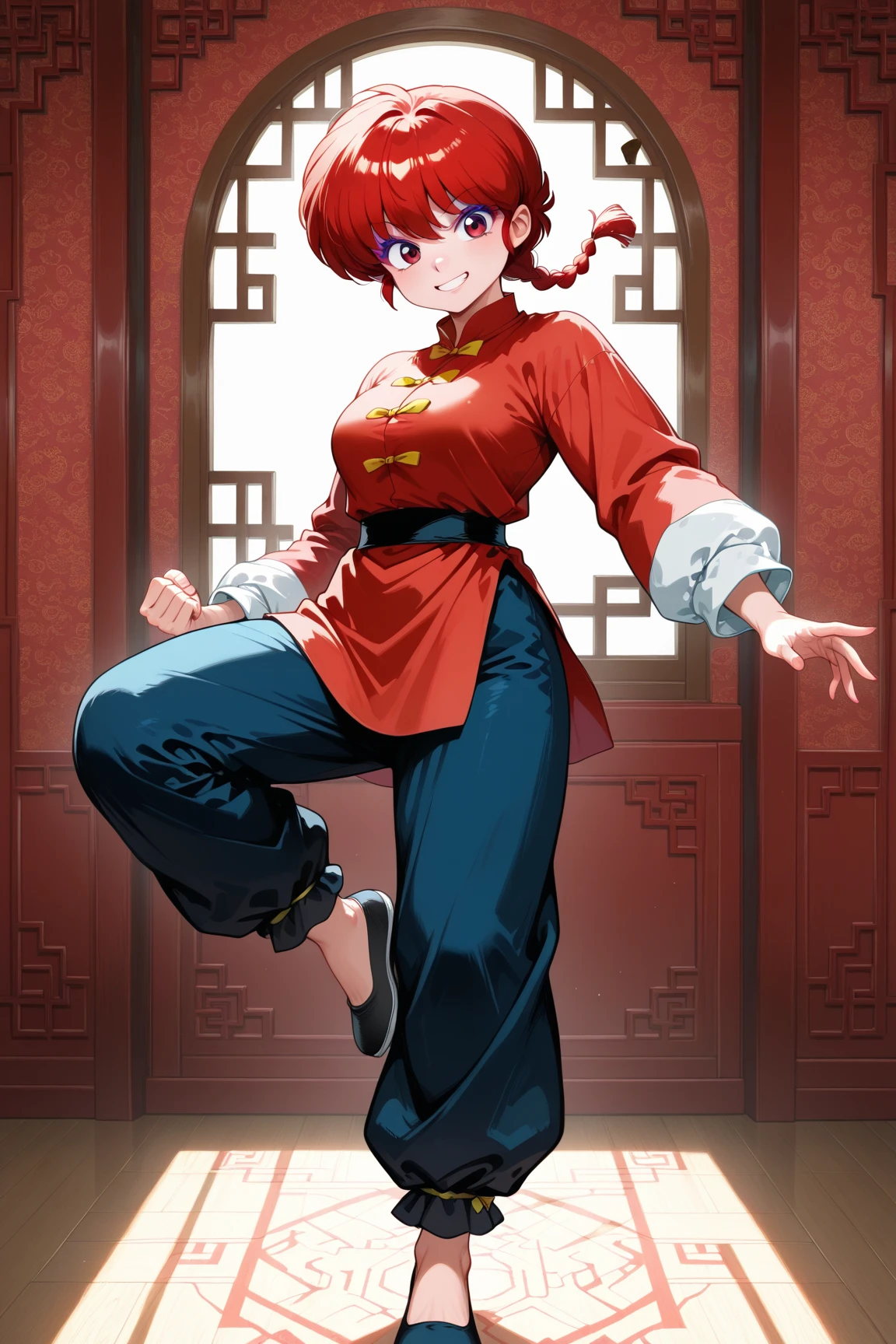 (solo:1.3),1girl\(Ranma, the main character of anime\(Ranma1 - SeaArt AI