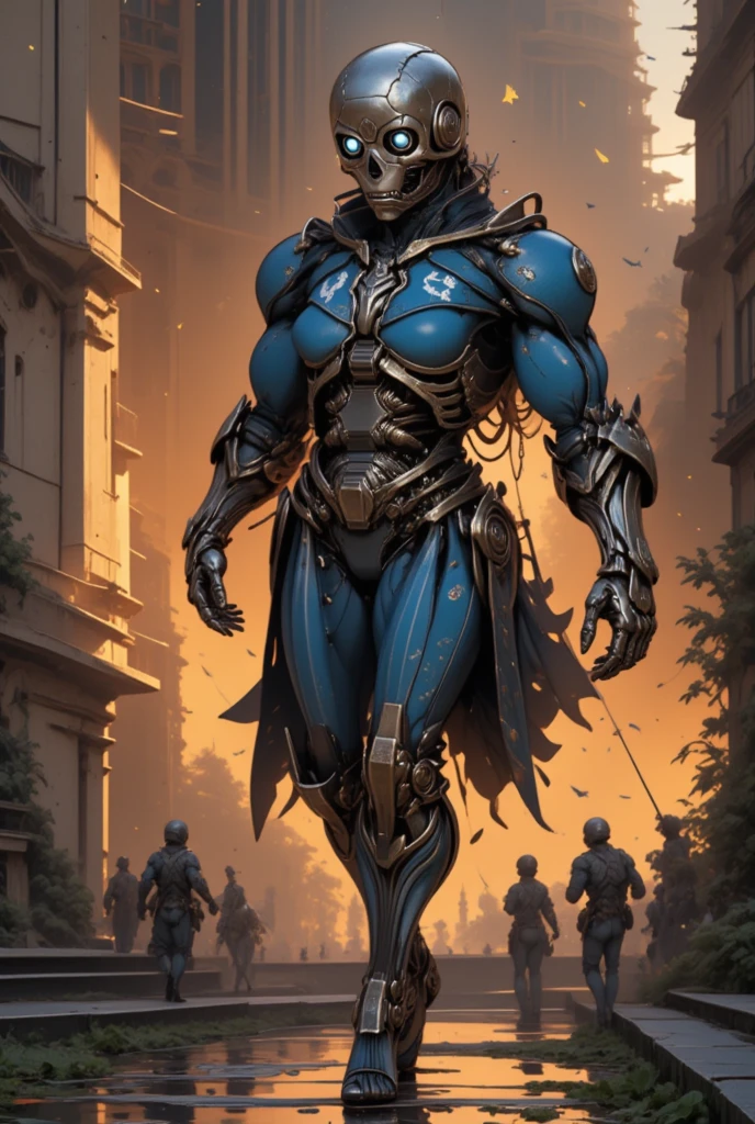 Deadly Cyborg killer, machine of destruction, - SeaArt AI