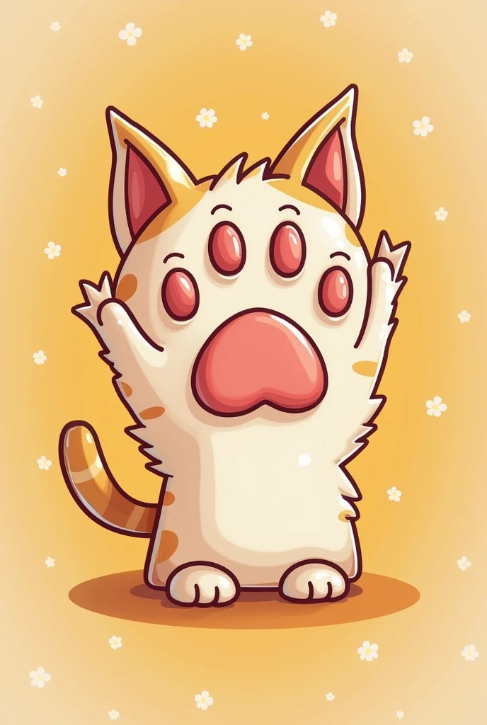 Create a positive cat hand jewelry sign - SeaArt AI