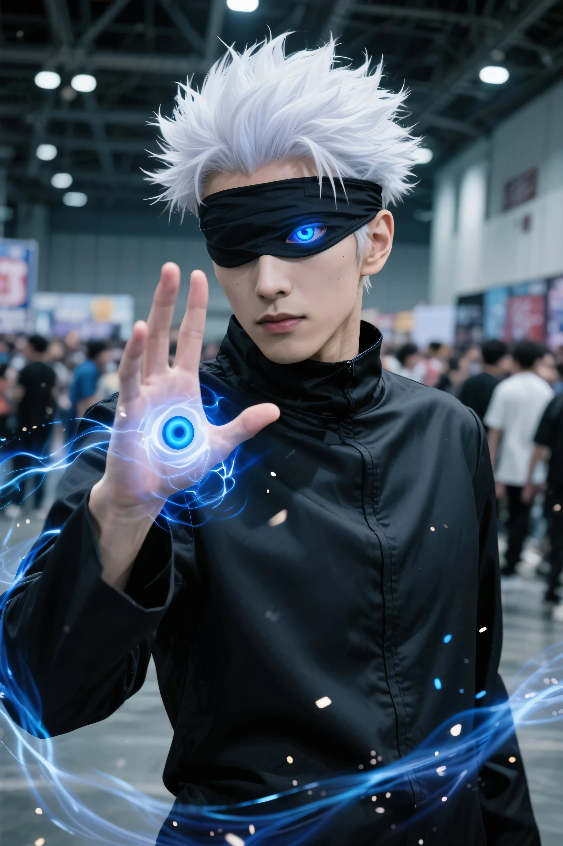 Gojo Satoru、Area expansion at the event venue