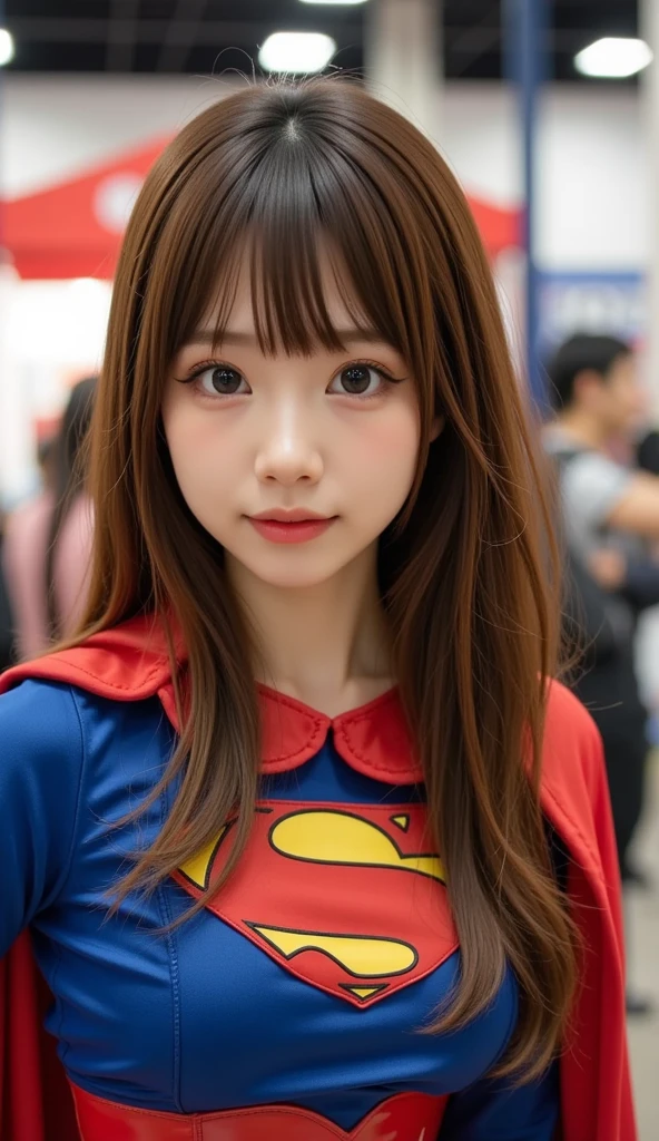 Comic convention \(place\),(((((pose with movement,atmospheric lighting ...